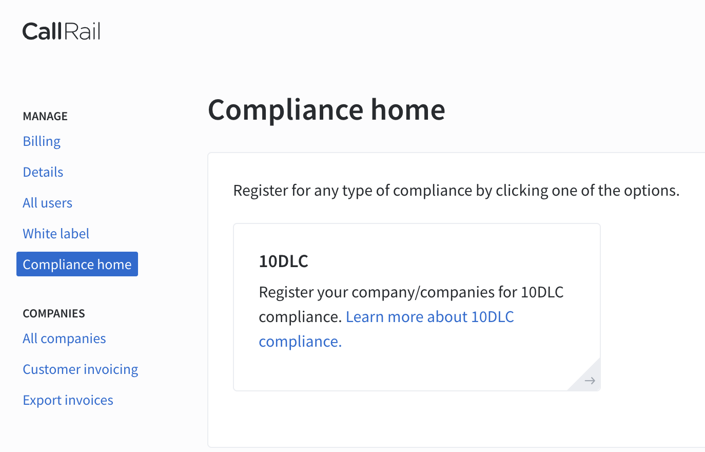 Text Messaging Compliance overview – CallRail Help Center