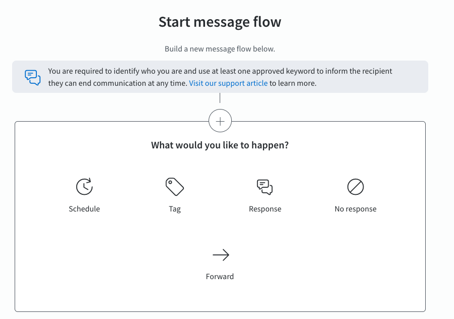 Message Flows – CallRail Help Center