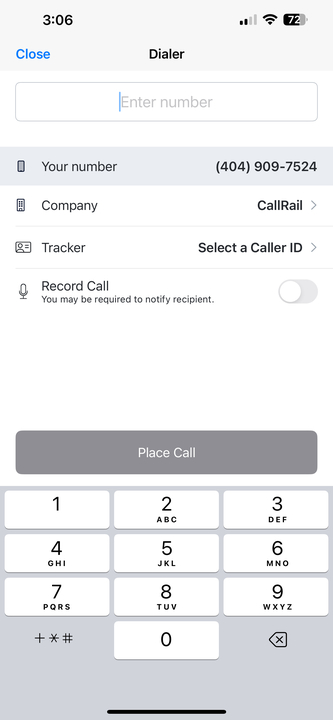 CallRail's outbound dialer – CallRail Help Center