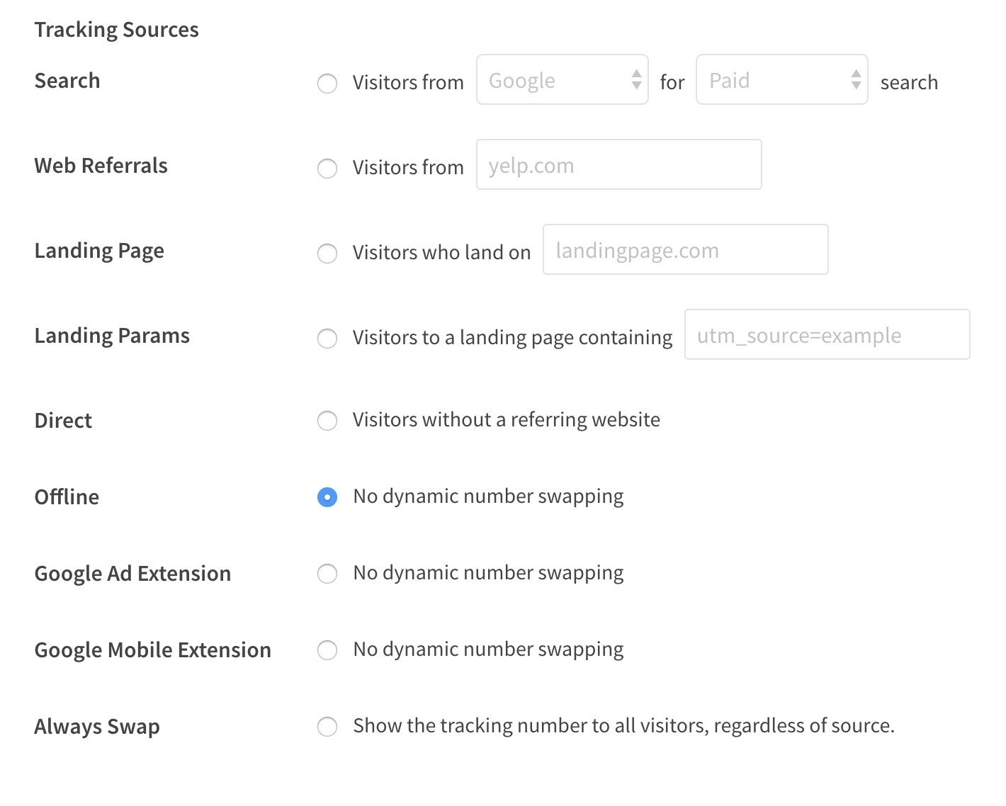 Transition from source-level tracking to visitor-level tracking ...