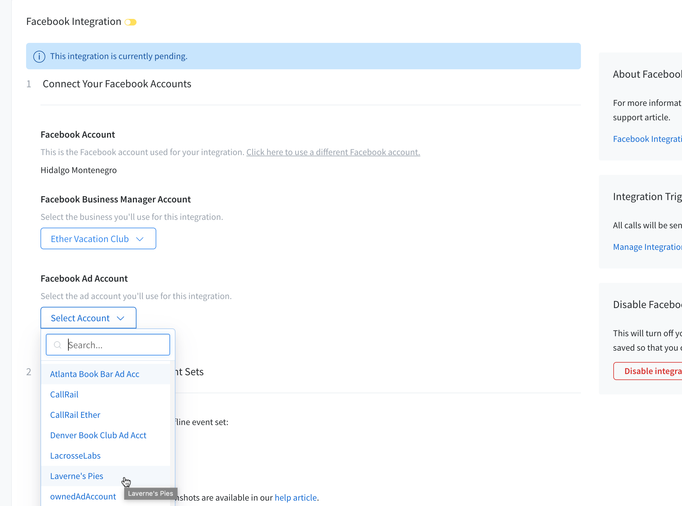 Facebook (Meta) integration – CallRail Help Center